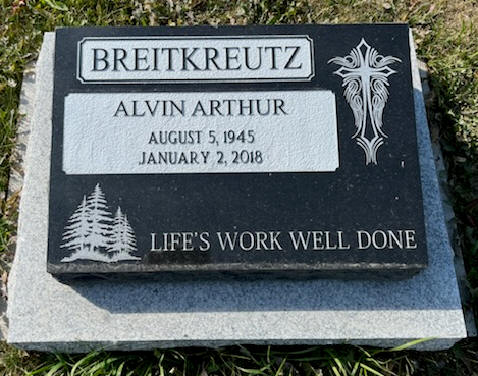 Breitkreutz grave stones