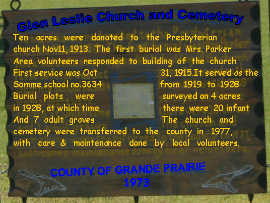 Glen Leslie Church & Cemetery